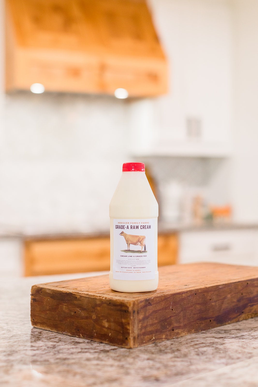 Grade-A, Raw Cream - Quart | THE R+R FARM CO-OP